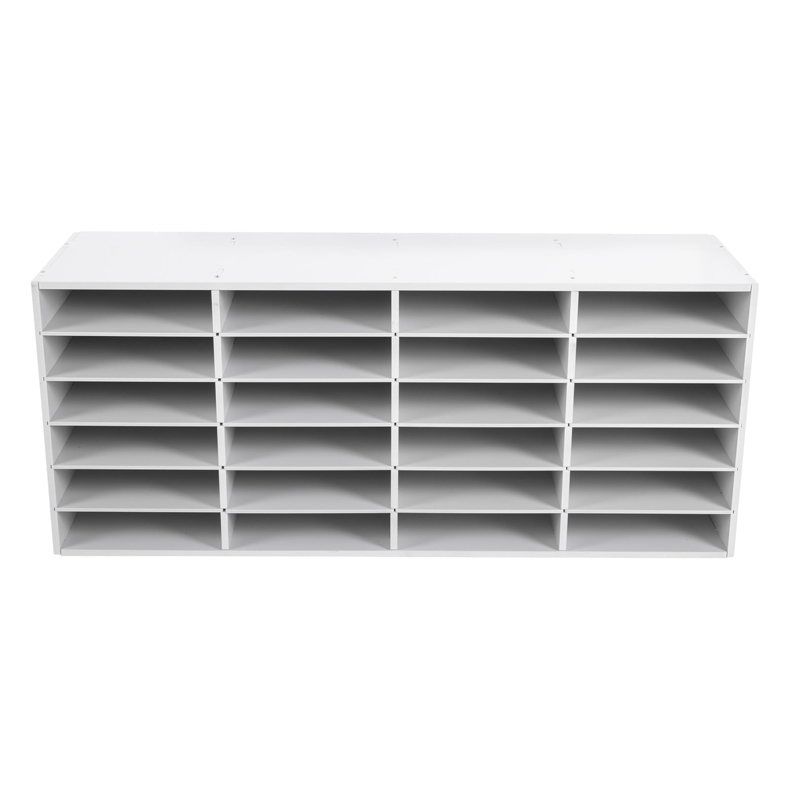 Peakora Durable Desktop File Organiser, 24 Slots for Files and Cables ...