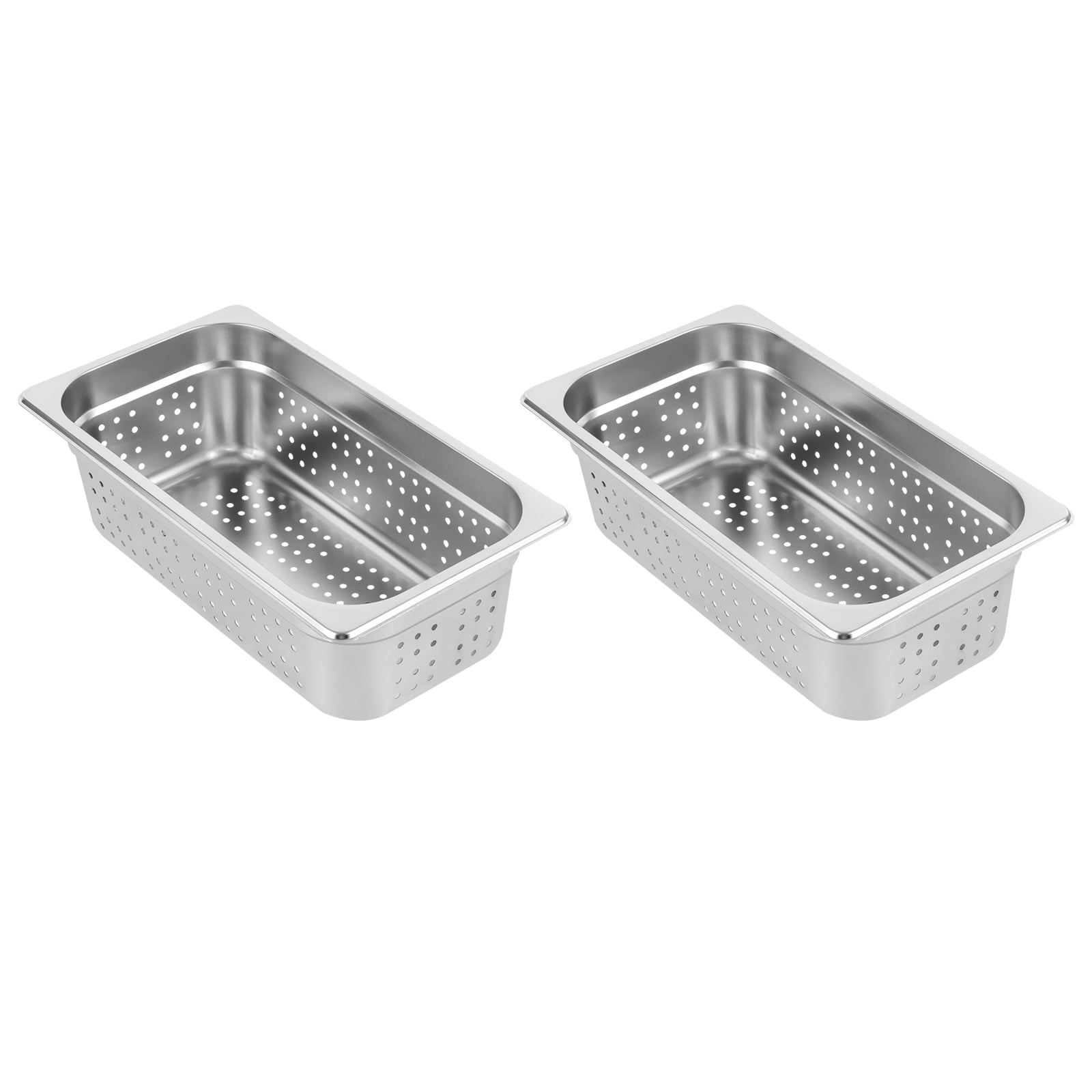 Peakora Durable Perforated Steam Pan, 4.76Qt, Stainless Steel, Easy ...