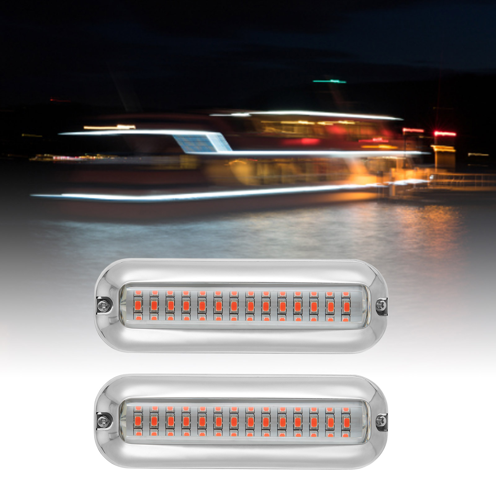 Peakora Durable and Waterproof Boat Interior Lights with LED SMD ...