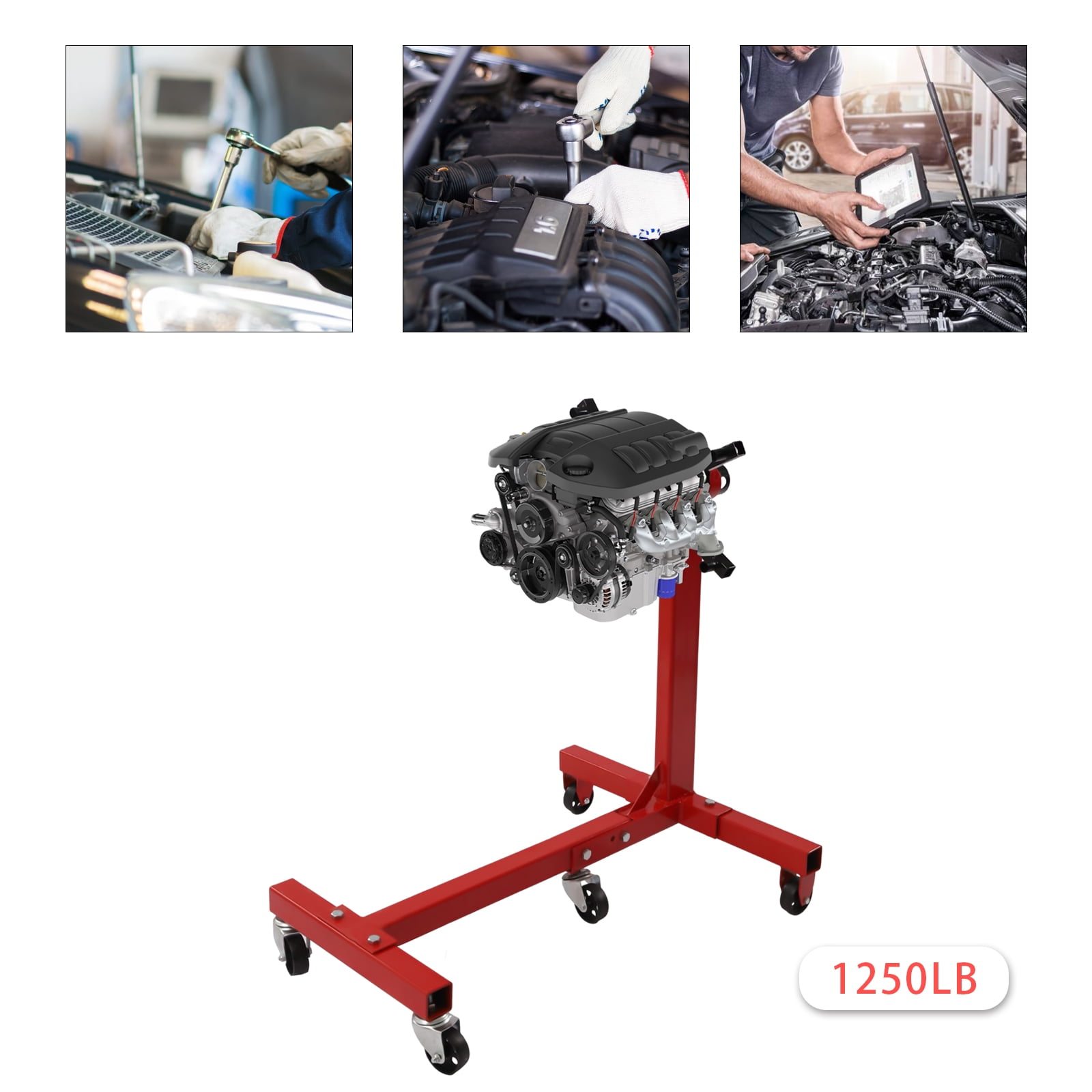 Peakora Engine Stand 1250 Lbs Capacity 360 Degree Adjustable Mounting ...