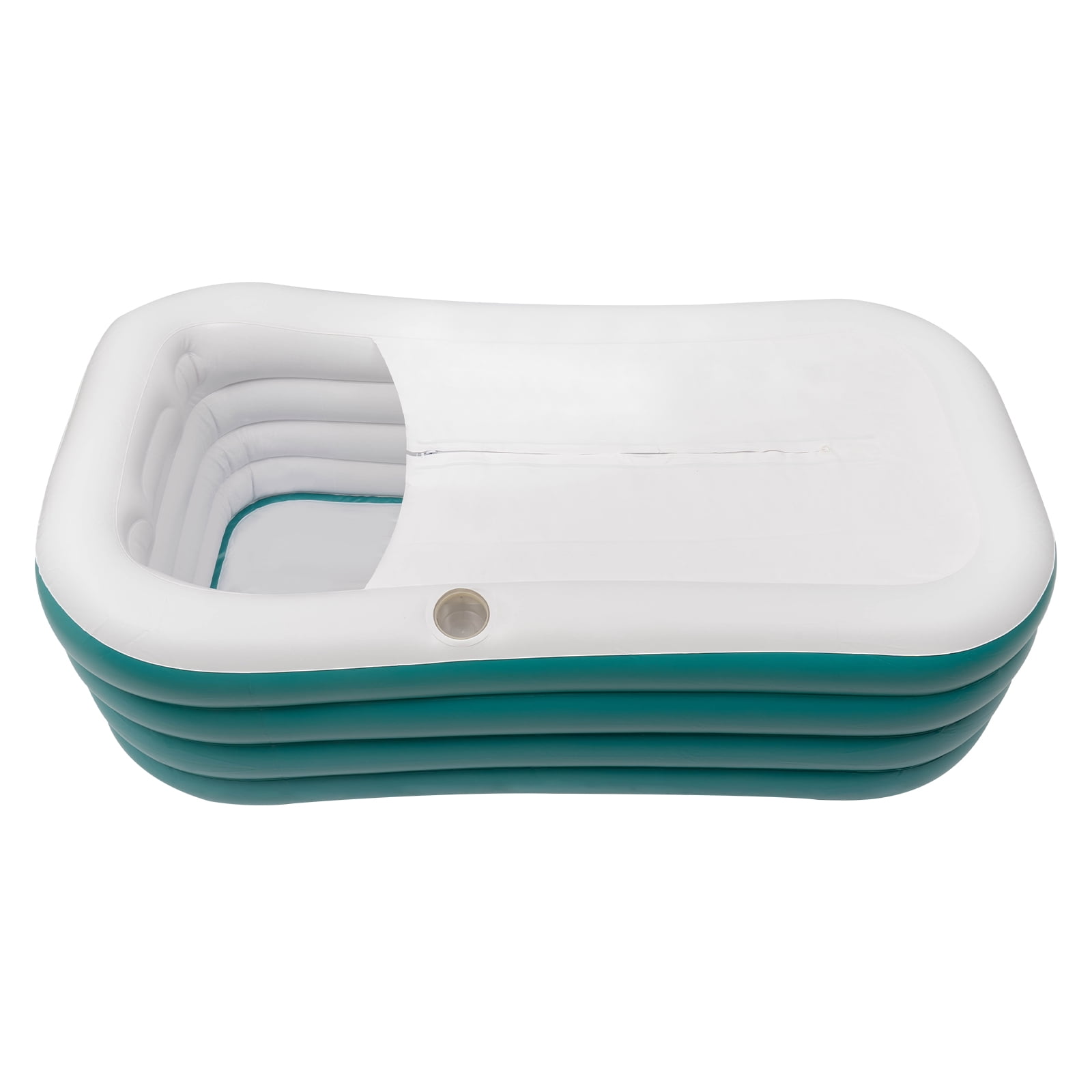 Peakora Inflatable Adult Bathtub with Cup Holder, Four-Layer ...