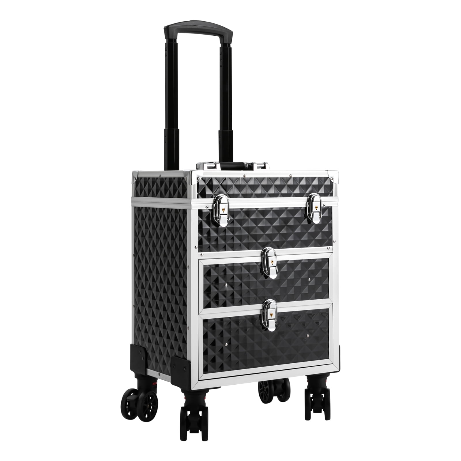 Peakora Makeup Train Case, Large Capacity, 66 lbs Load-Bearing, Stylish ...
