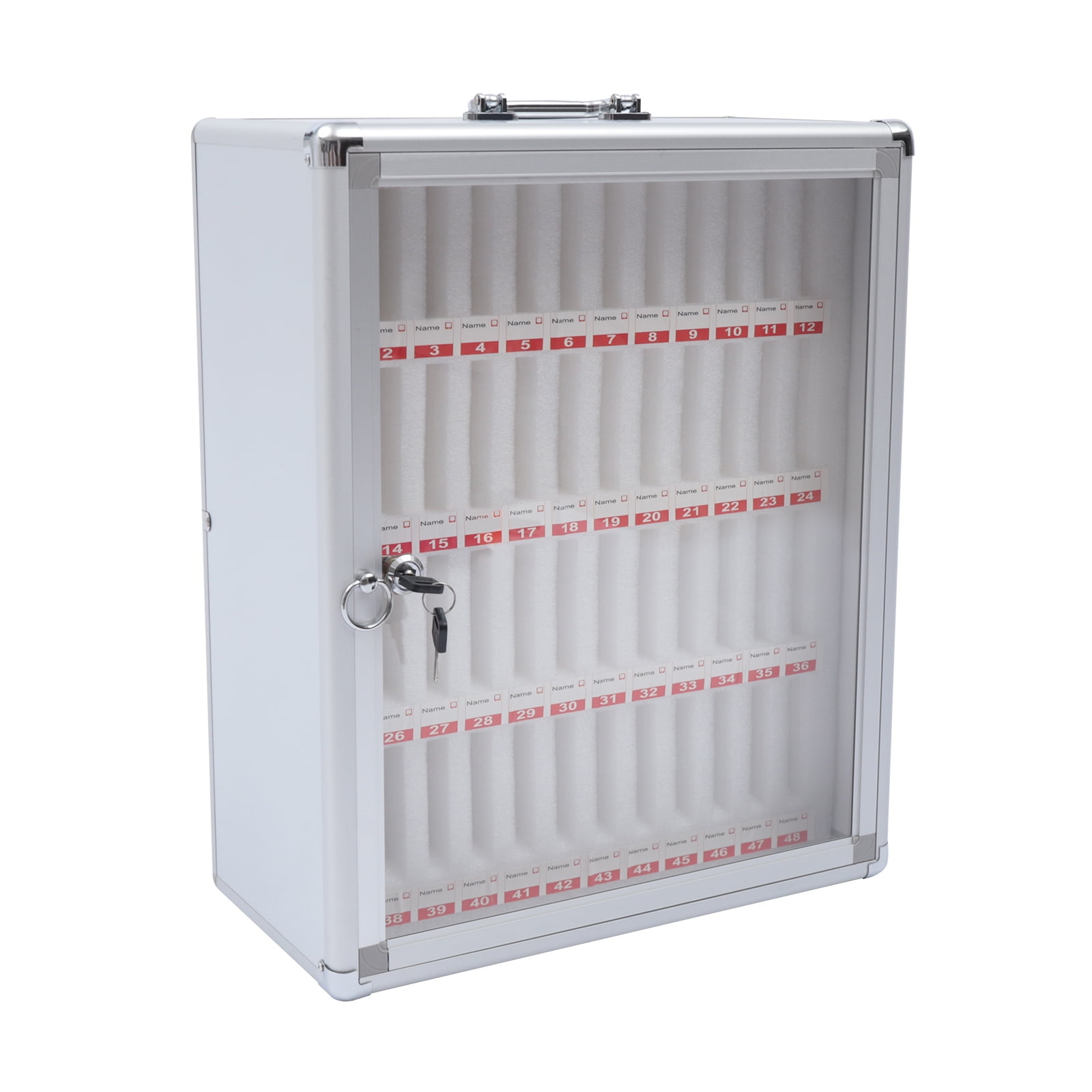 Peakora Multi-Function Cell Phone Storage Cabinet with Acrylic ...