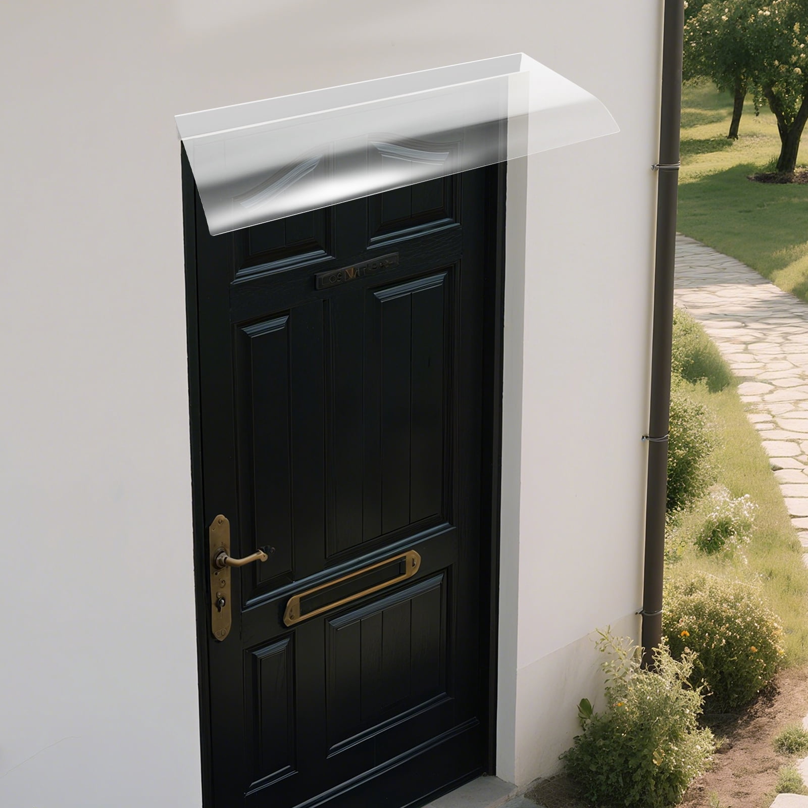 Peakora Rain Shelter Thicken Clear Cover Maintenance-Free Awning ...