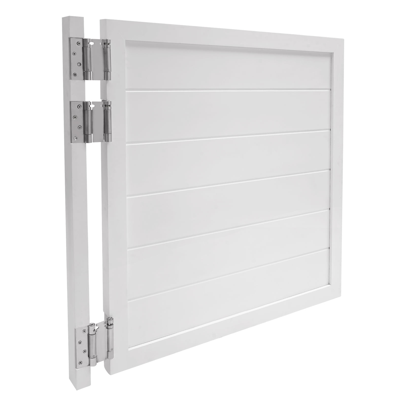 Peakora Solid Wood Partition Door with 180° Swing, Spring Hinges ...