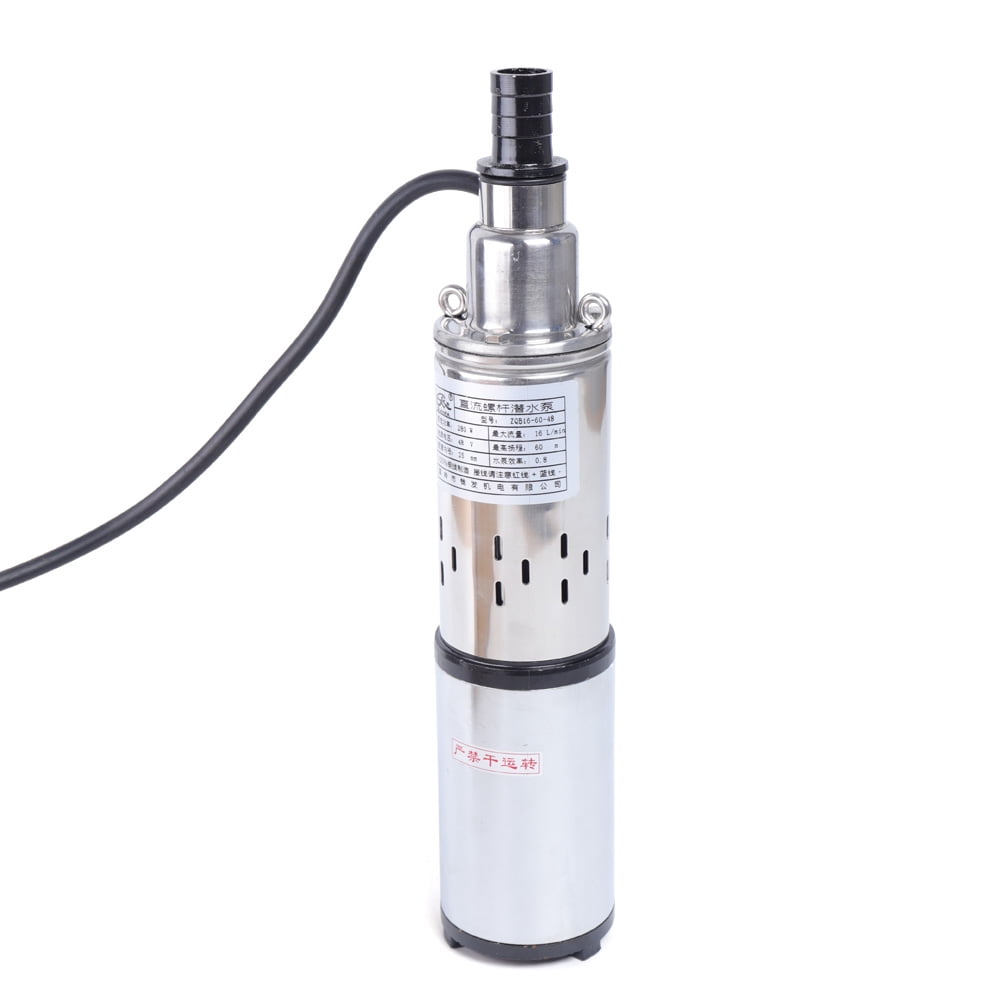 Peakora Submersible Water Pump, High-Power 280W Motor, Solar-Powered, IPX8 Waterproof, 4.23gal ...