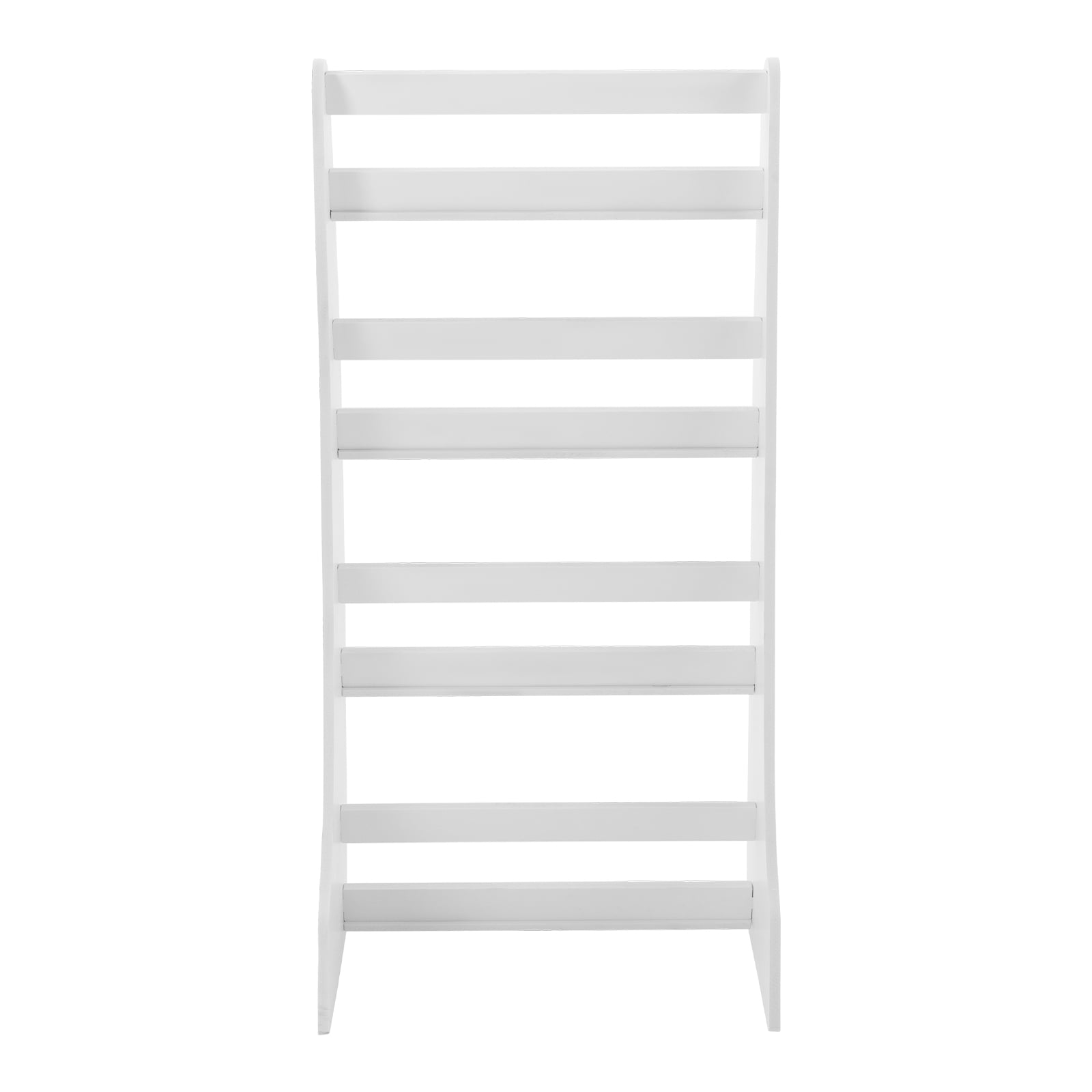 Peakora Wooden Magazine Rack 4 Tier, 4 Shelf Book & Periodical ...