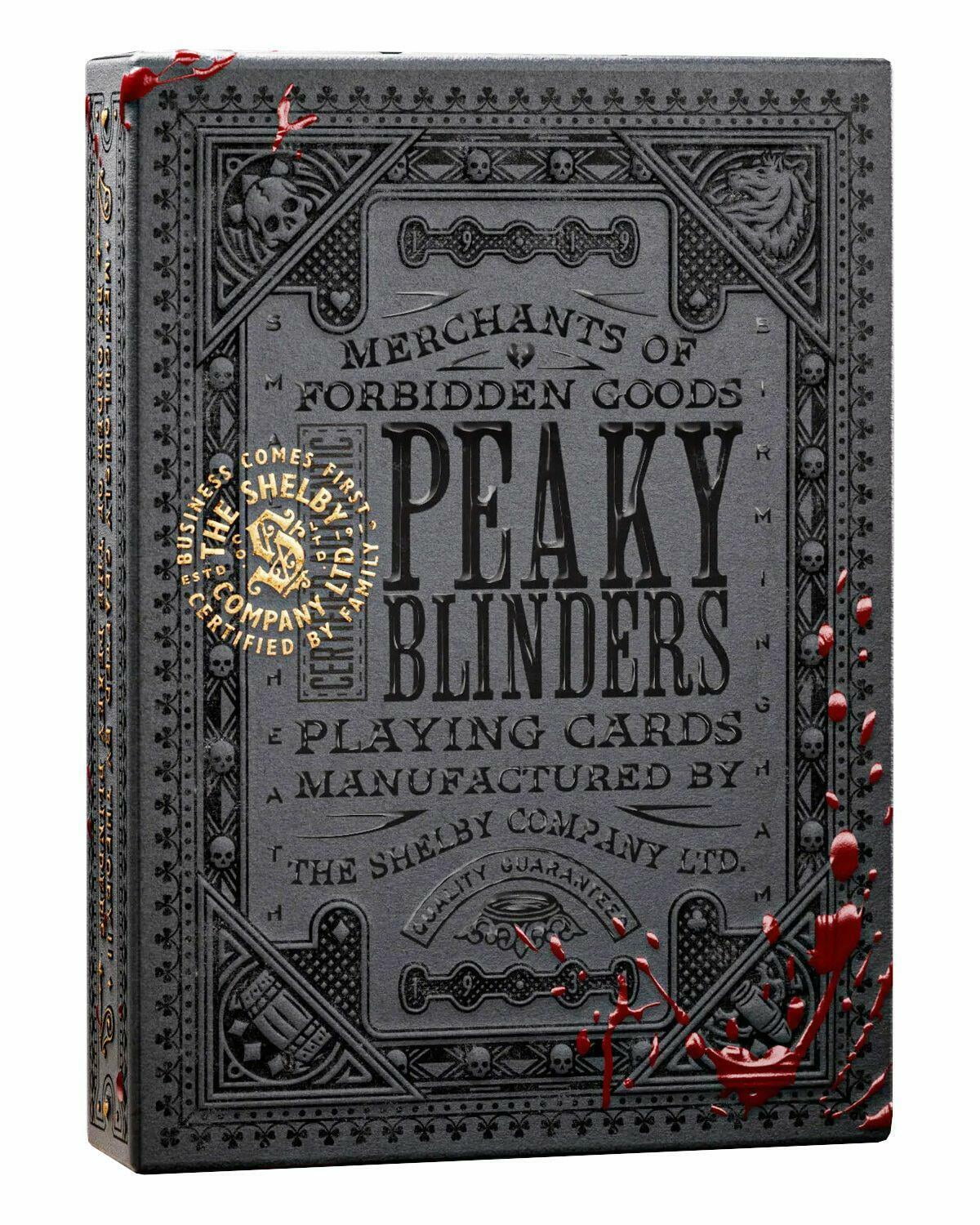 theory11 Peaky Blinders Premium Playing Cards Officially Licensed ...