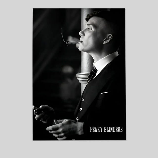 Peaky Blinders ThomasShelby B&W Poster-Gategoo - Walmart Business Supplies