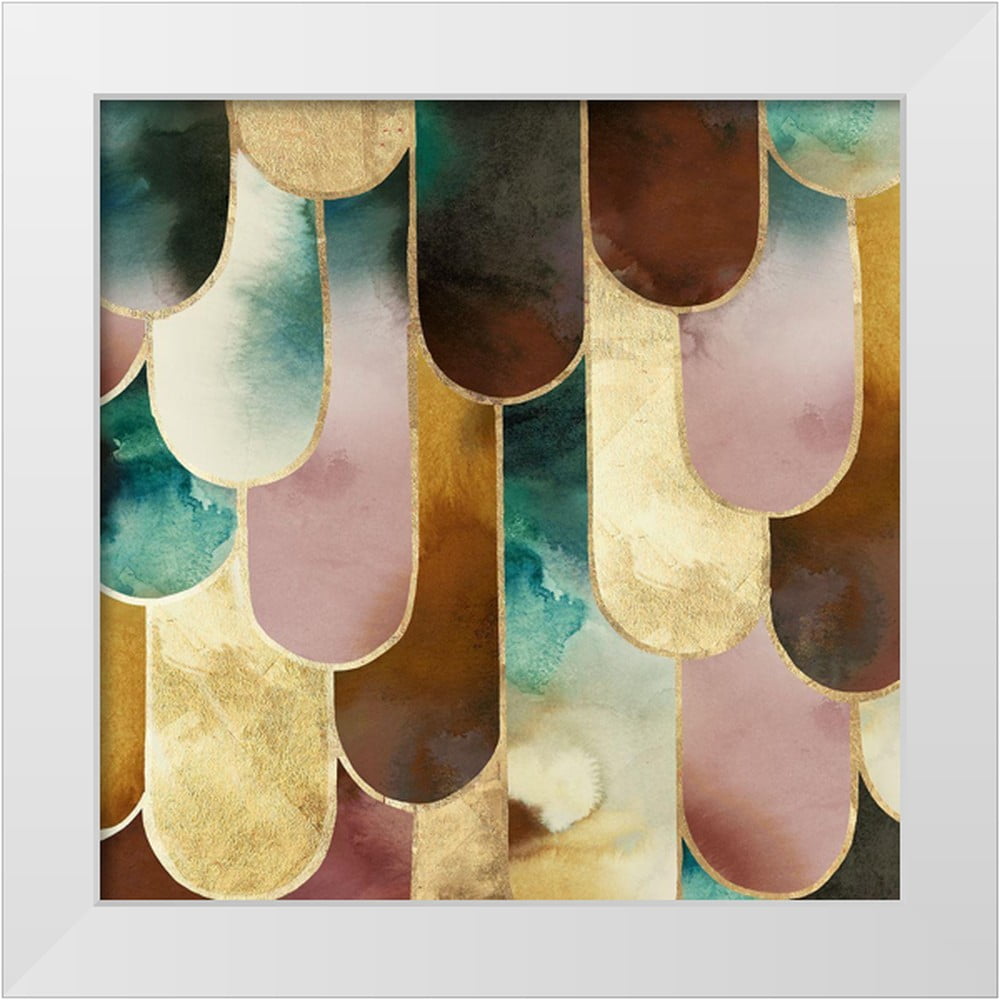 Peal, Emma 20x20 White Modern Wood Framed Museum Art Print Titled ...
