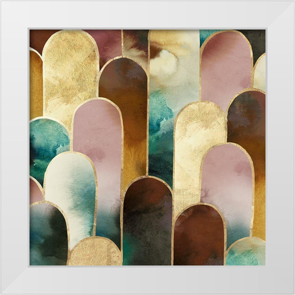 Peal, Emma 20x20 White Modern Wood Framed Museum Art Print Titled ...