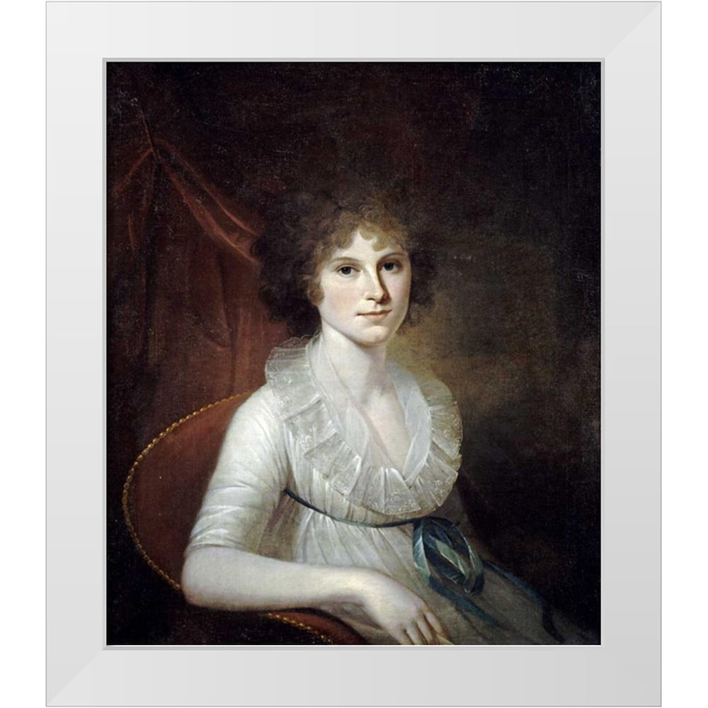 Peale, James 20x23 White Modern Wood Framed Museum Art Print Titled ...