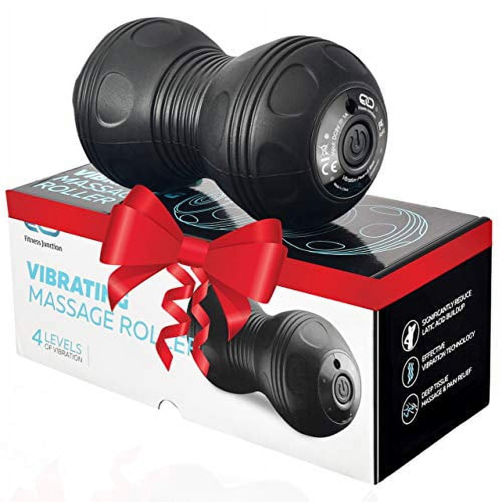 Peanut 4 Speed Cordless Vibrating Massage Ball Roller Deep Tissue