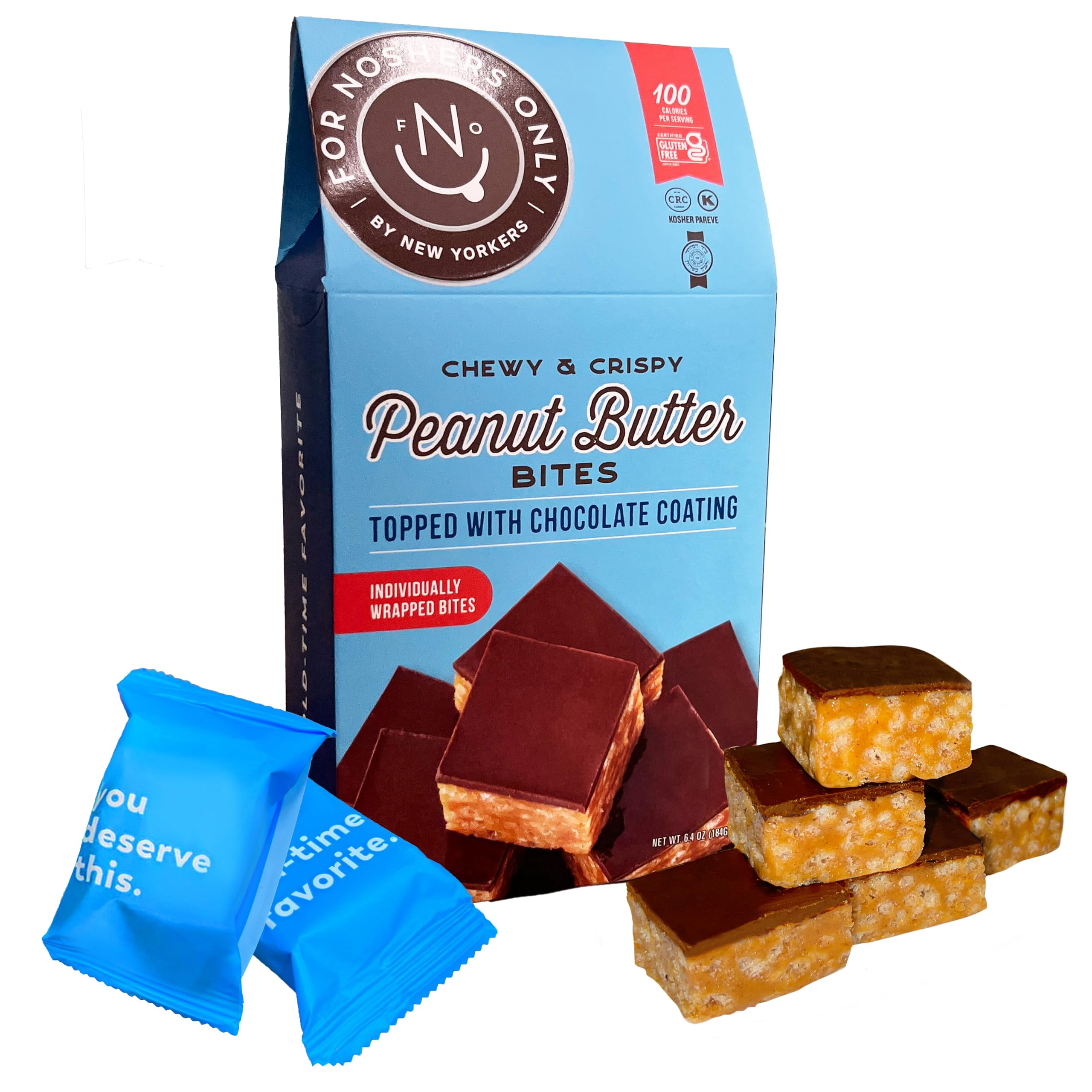 Peanut Butter Bites Topped with Chocolate Coating - Gluten Free - Vegan ...