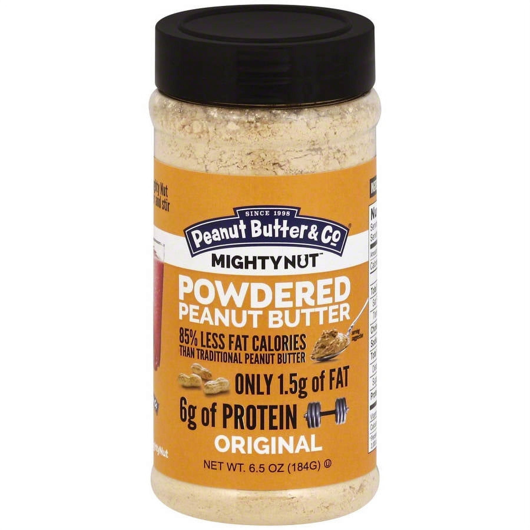 Peanut Butter & Co Mighty Nut Original Powdered Peanut Butter, 6.5 oz ...