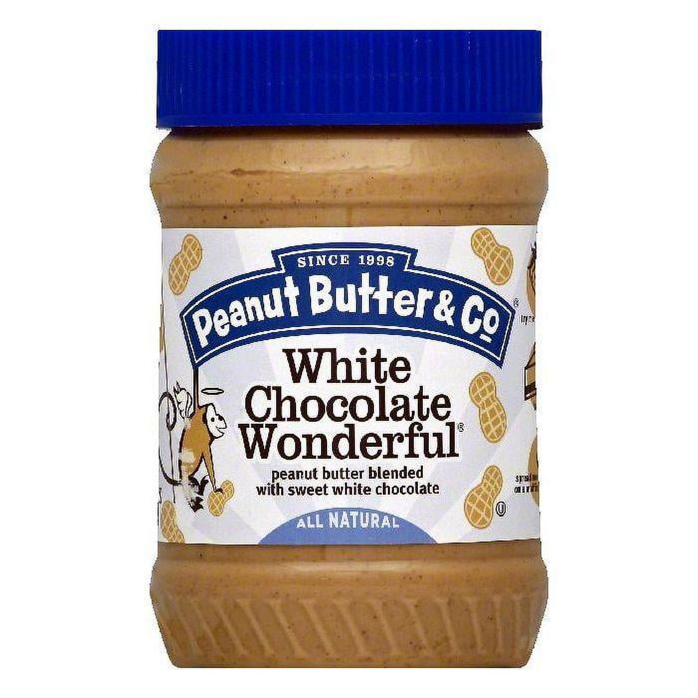 Peanut Butter & Co White Chocolate Wonderful Peanut Butter, 16 OZ (Pack ...