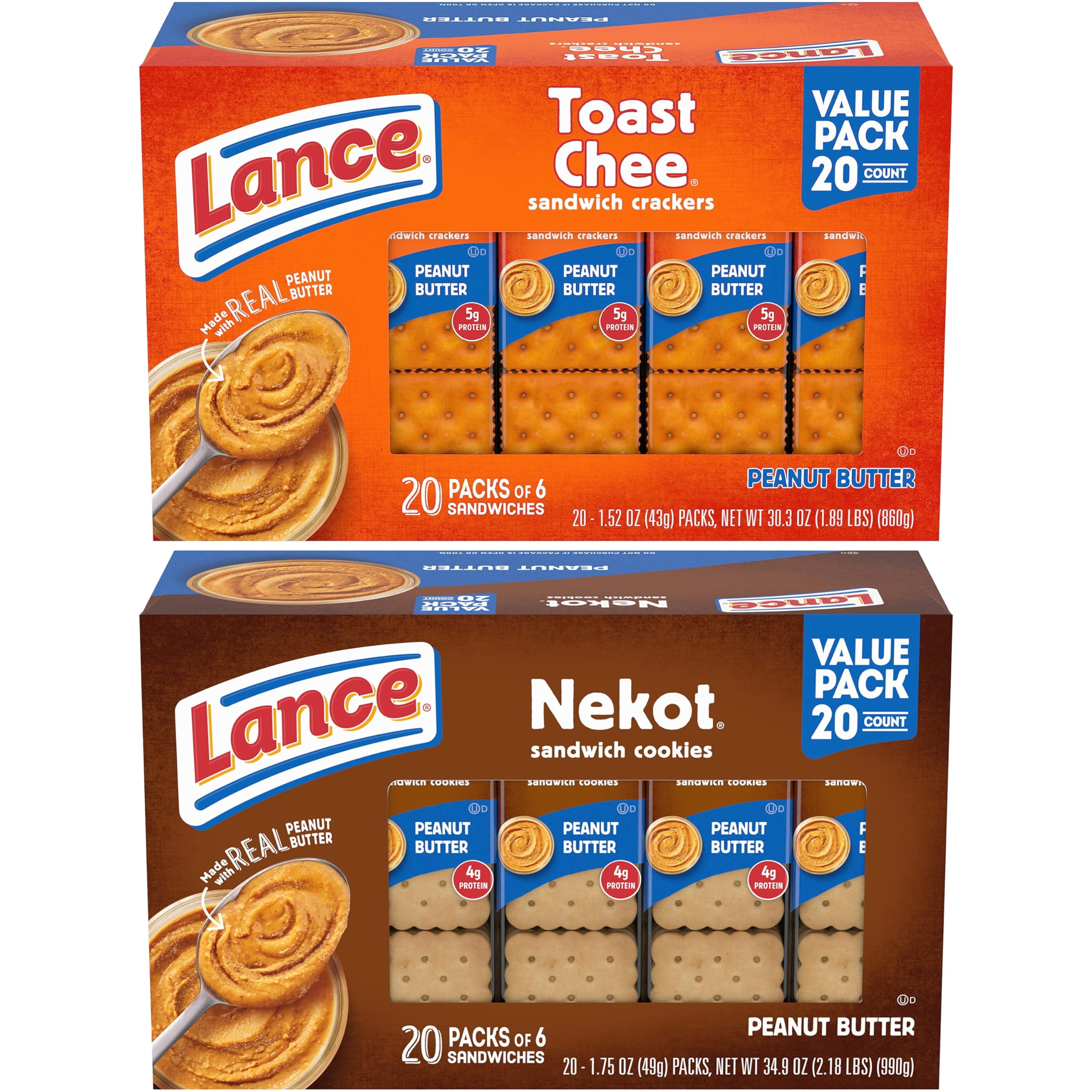 Peanut Butter Crackers, Nekot Peanut Butter Cookies, Peanut Butter ...