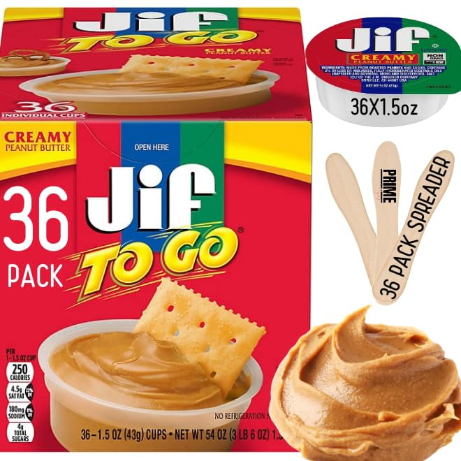 Peanut Butter Cups to go, 36Ct Individual Packets With Prime Grade ...