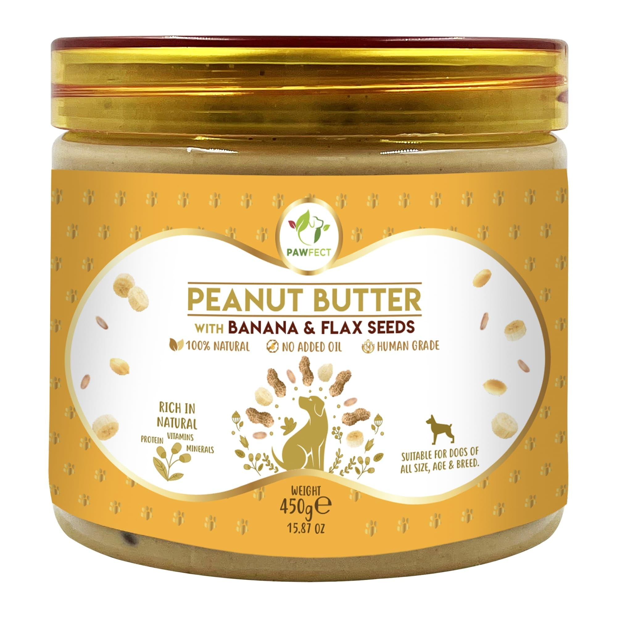 Peanut Butter for Dogs XEF1 - 100% Natural | Supports Healthy Digestion ...