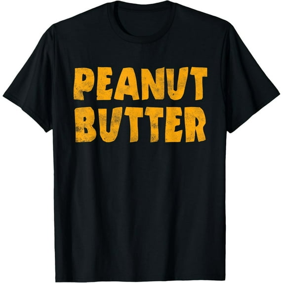 Peanut Butter Funny Matching Couples Halloween Party Costume T-Shirt ...