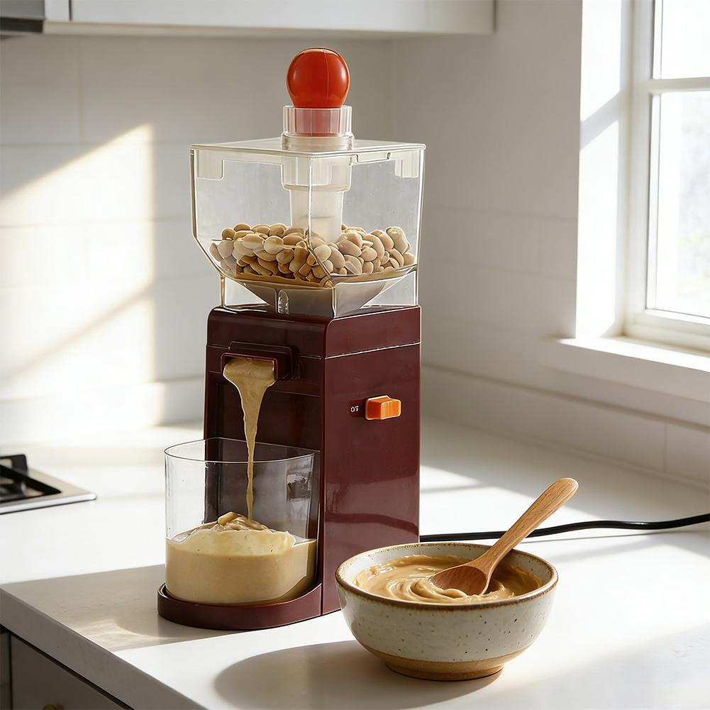 Peanut Butter Grinder Machine Electric Nut Butter Maker & Grinder for ...