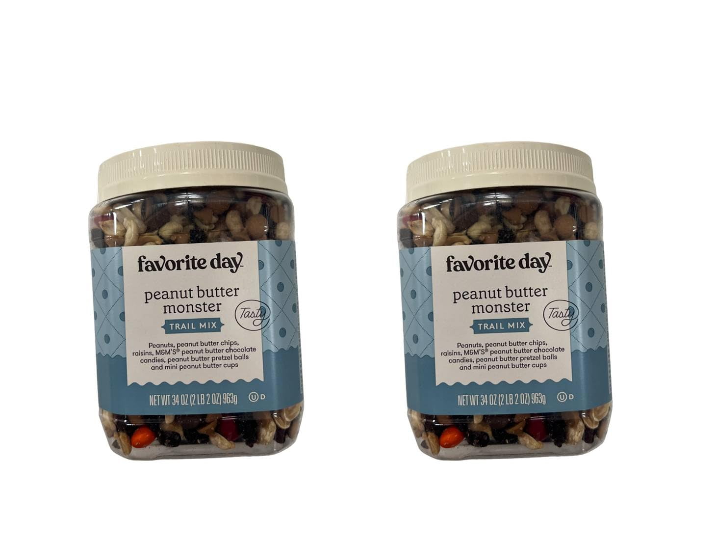 Peanut Butter Monster Trail Mix - 34oz (2 Pack - 68 Total Oz) - Walmart.com