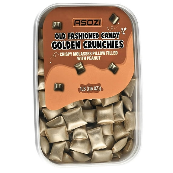 Peanut Butter Pillows Old BCF26 Fashioned Candy-1lb Golden Crunchies ...