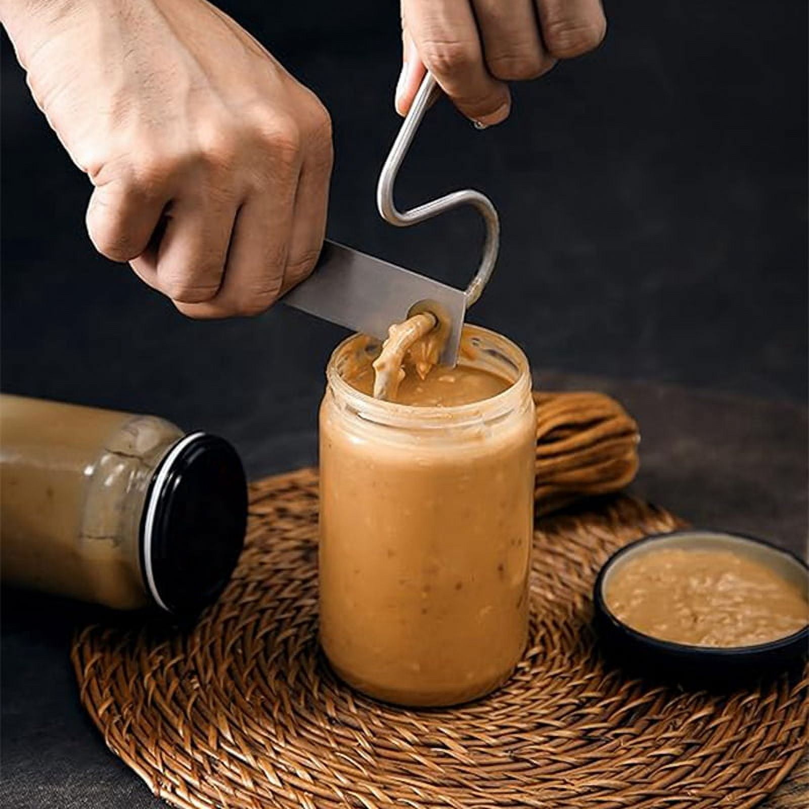 Peanut Butter Stirrer Nut Mixer Stainless Steel Gadgets and - Walmart.com