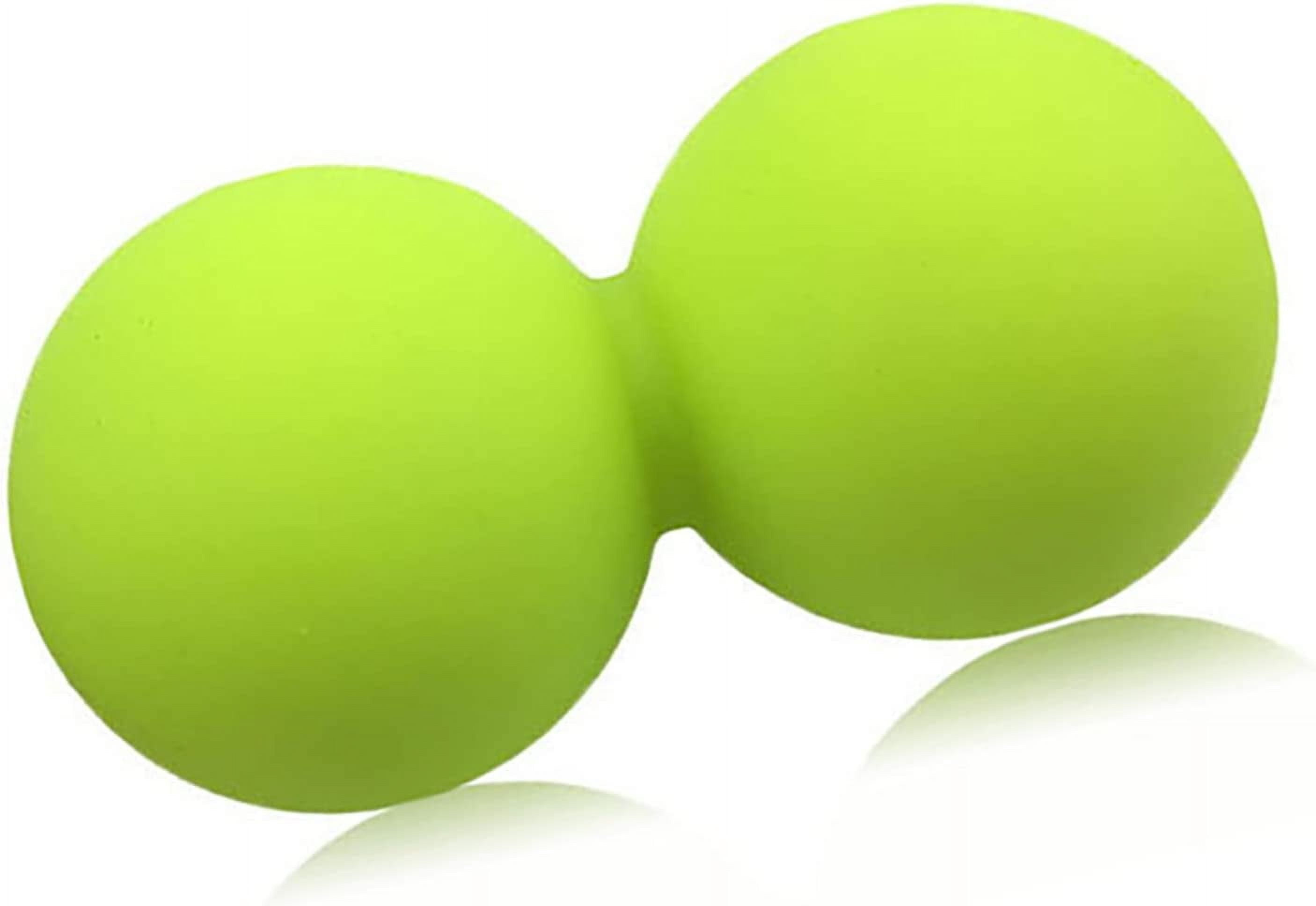 Peanut Massage Ball - Double Lacrosse Ball Massage Set for Full Body ...