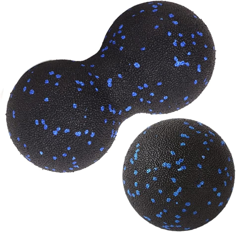 Peanut Massage Ball - Double Lacrosse Massage Ball & Mobility Ball for ...