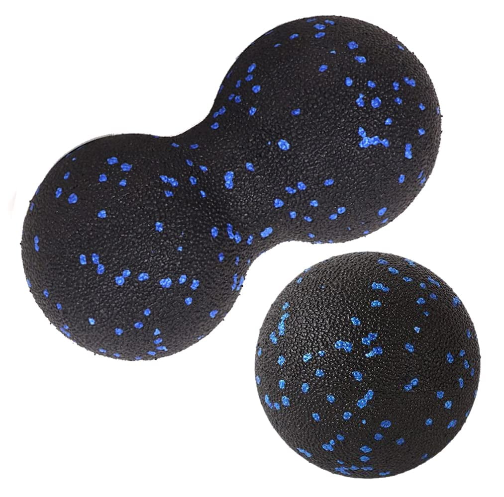 Peanut Massage Ball - TSF6 Double Lacrosse Massage Ball & Mobility Ball ...