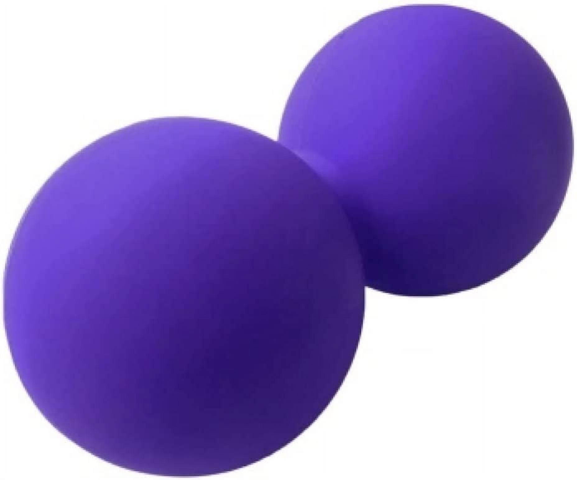 Peanut Massage Balls Double Lacrosse Ball Silicone Deep Tissue Massage Tool Muscle Reliefer ...