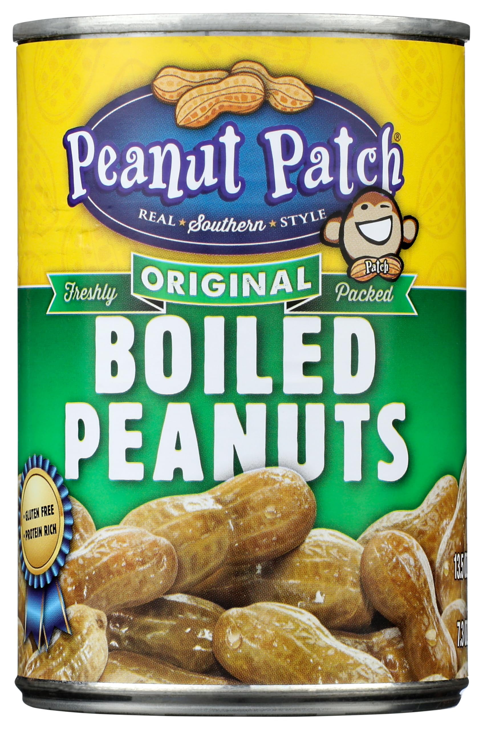 Peanut Patch Margaret Holmes VTF5 Green Boiled Peanuts, (13.5oz cans) - Walmart.com