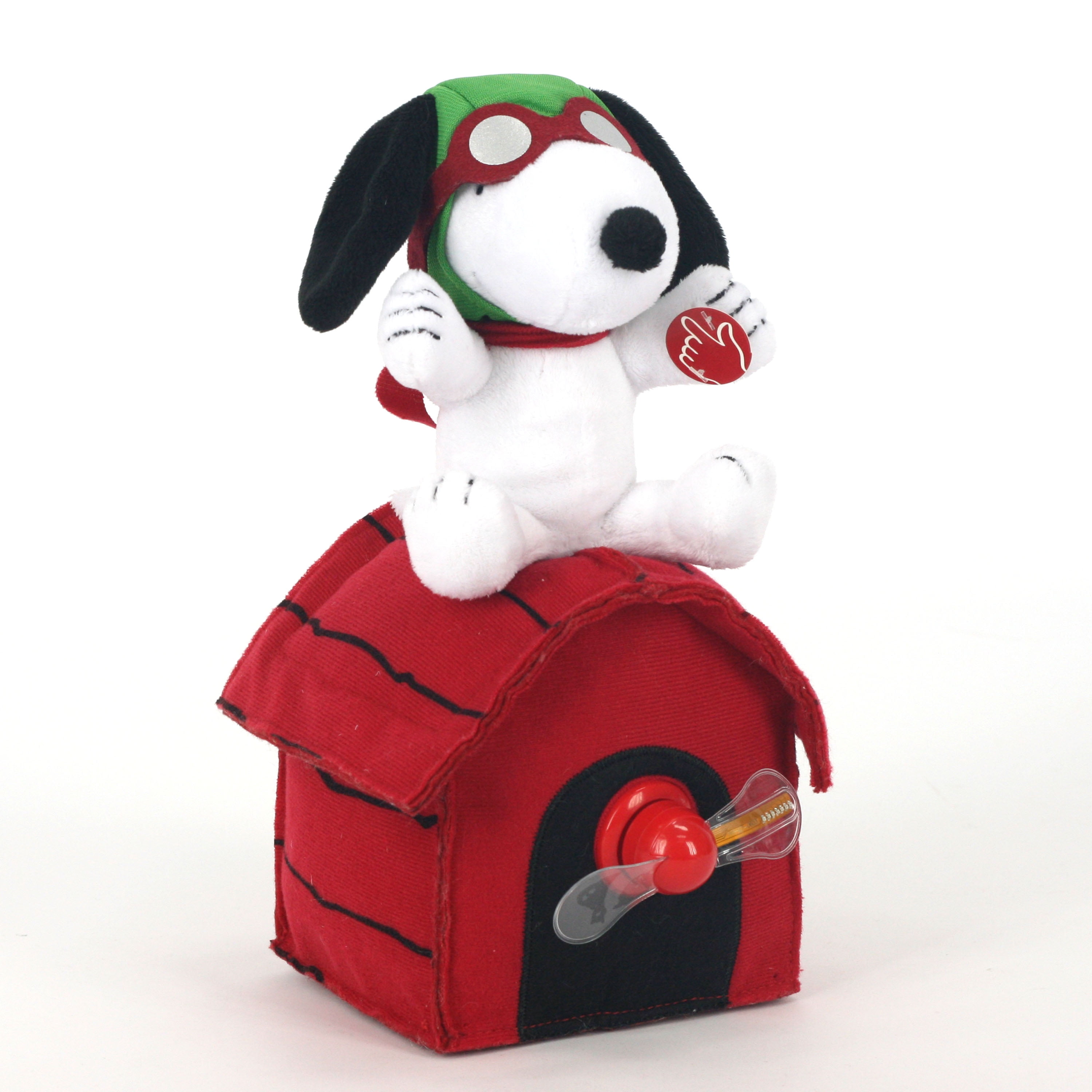 Peanuts 10.5 Inch Plush Snoopy Sit On House - Walmart.com