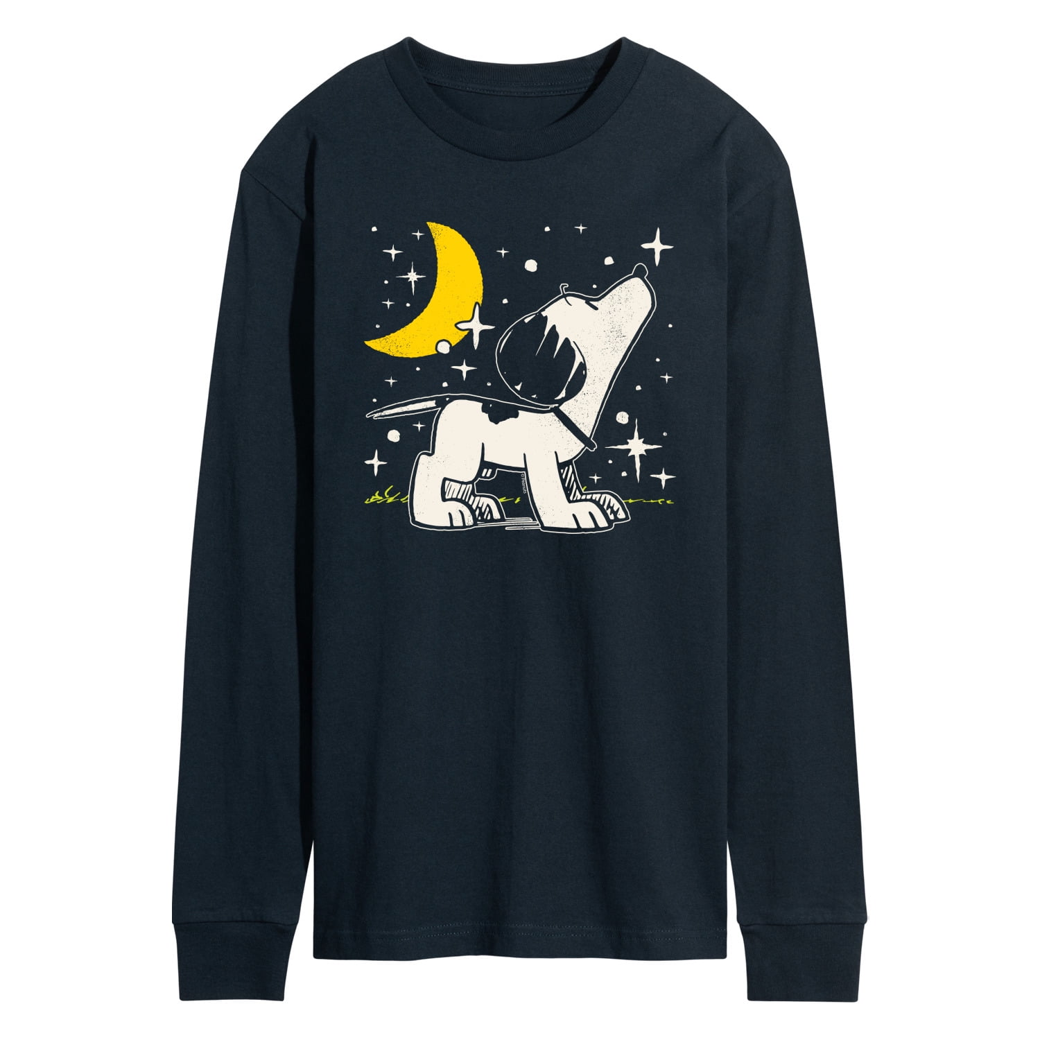 Peanuts - 50s Snoopy Stars - Men's Long Sleeve T-Shirt - Walmart.com