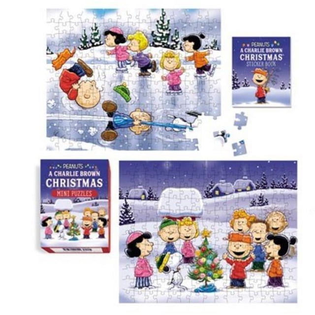 Peanuts A Charlie Brown Christmas Mini Puzzles - Walmart Business Supplies