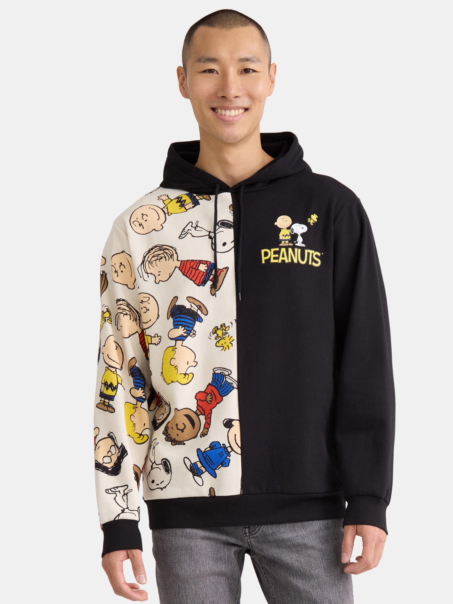 Peanuts Graphic Hoodie Sweatshirt - Sizes S-3XL - Walmart.com
