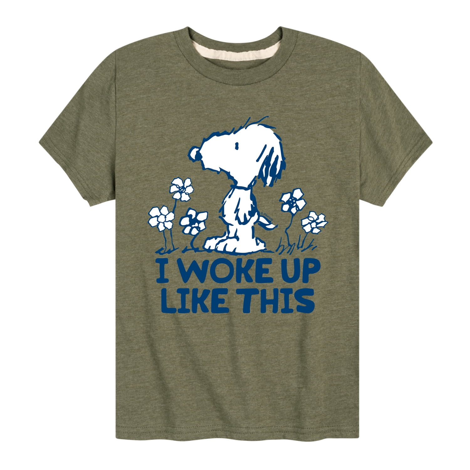 Peanuts - Andy I Woke Up Like This - Toddler And Youth Short Sleeve Tee ...
