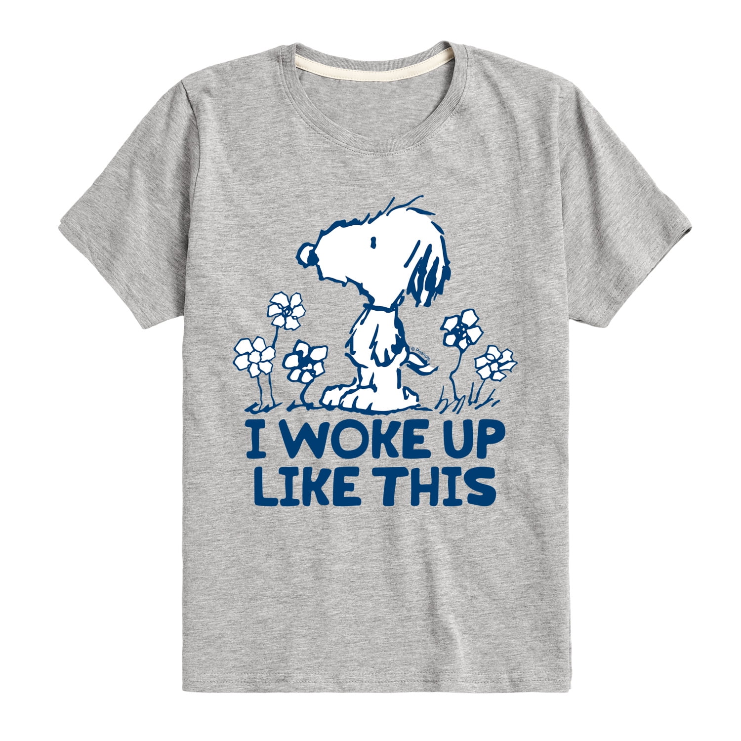 Peanuts - Andy I Woke Up Like This - Toddler And Youth Short Sleeve Tee ...