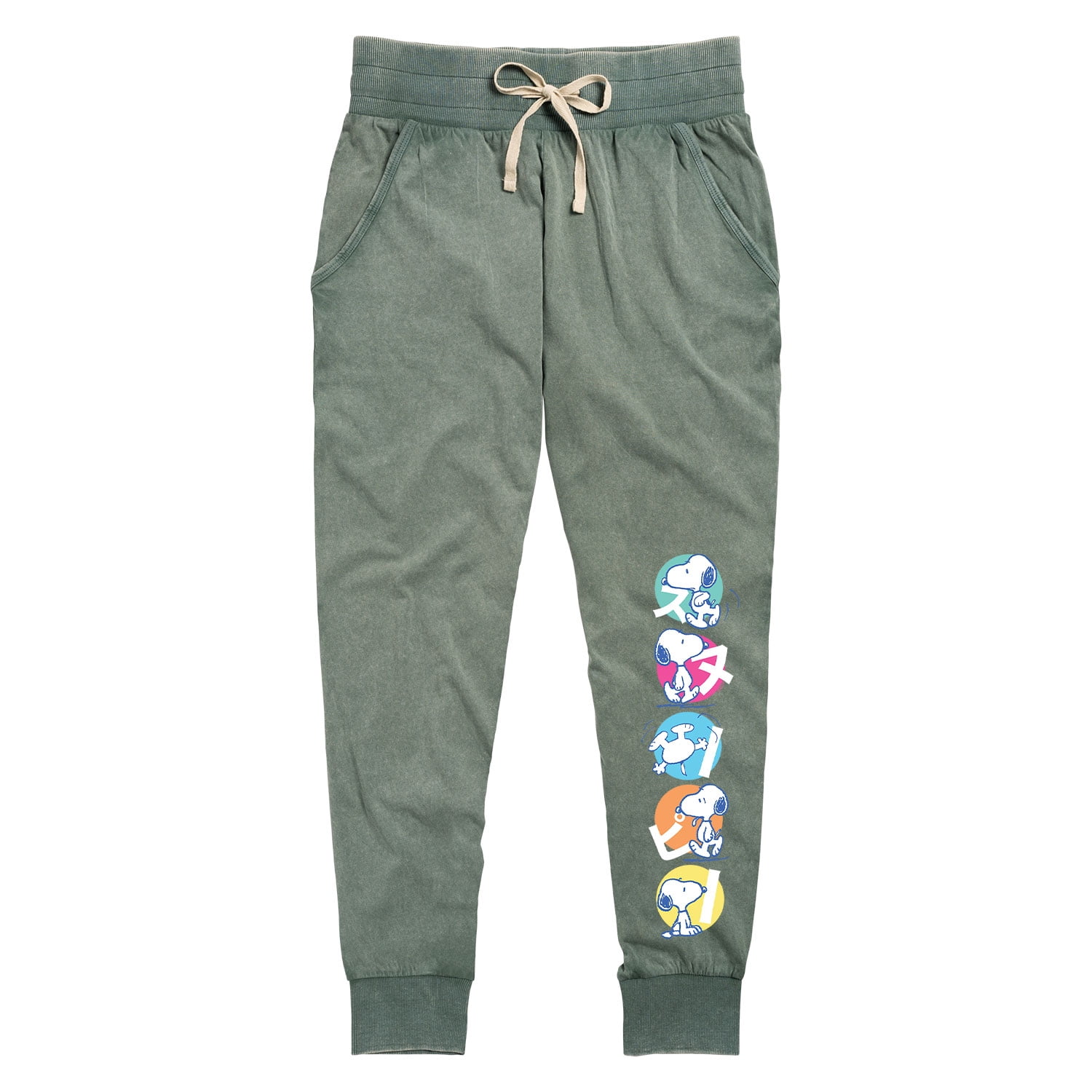 Peanuts - Anime Snoopy - Women's Jersey Jogger Pant - Walmart.com