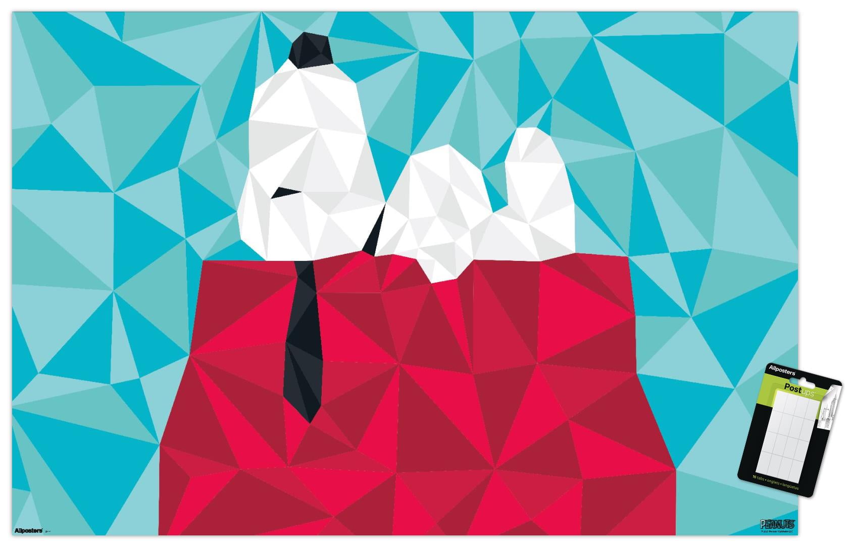 Peanuts: Astronomy-Geometry - Snoopy Wall Poster, 14.725" x 22.375 ...