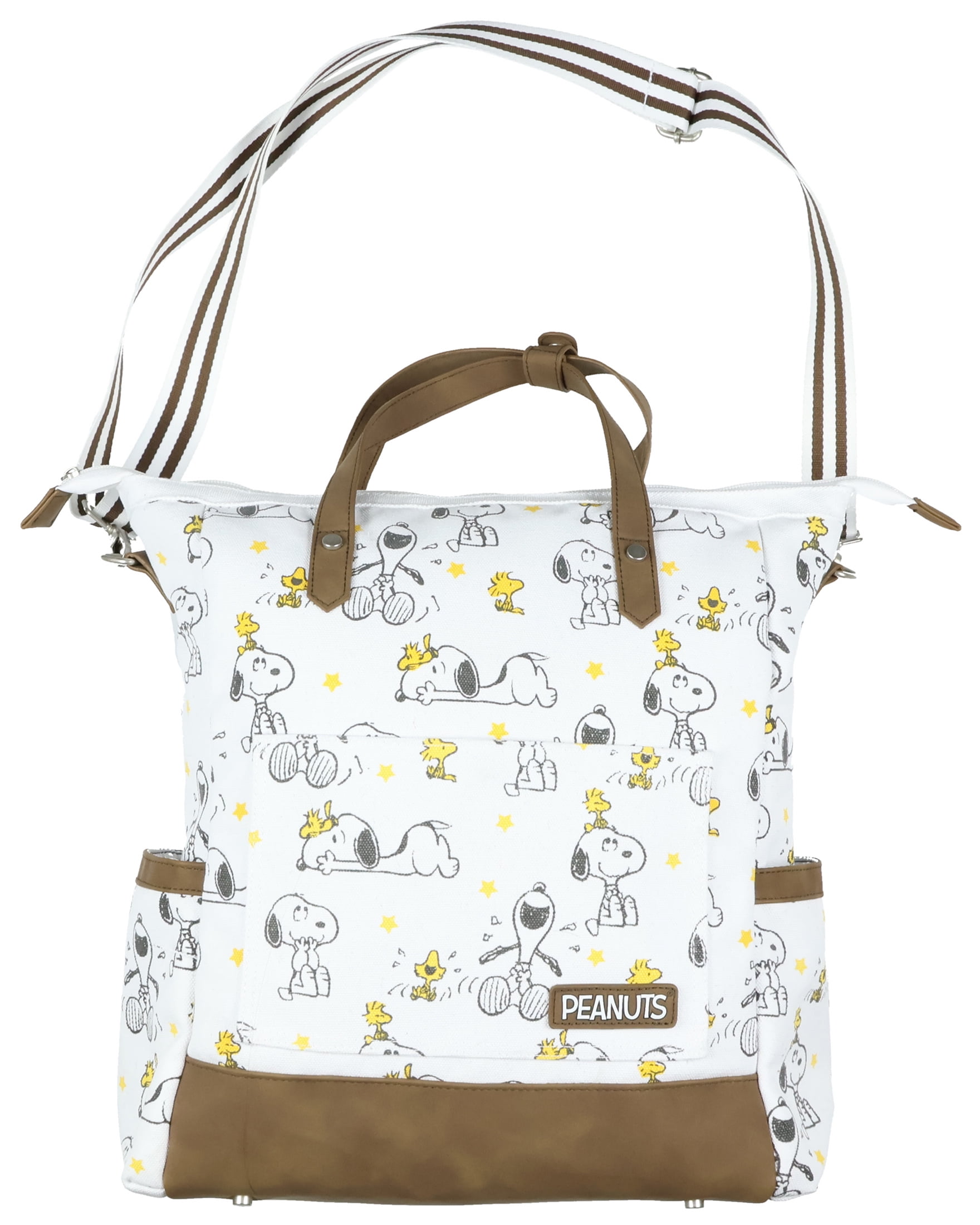 PJammy Peanuts Snoopy Convertible Backpack, Tote Bag with Laptop Sleeve ...