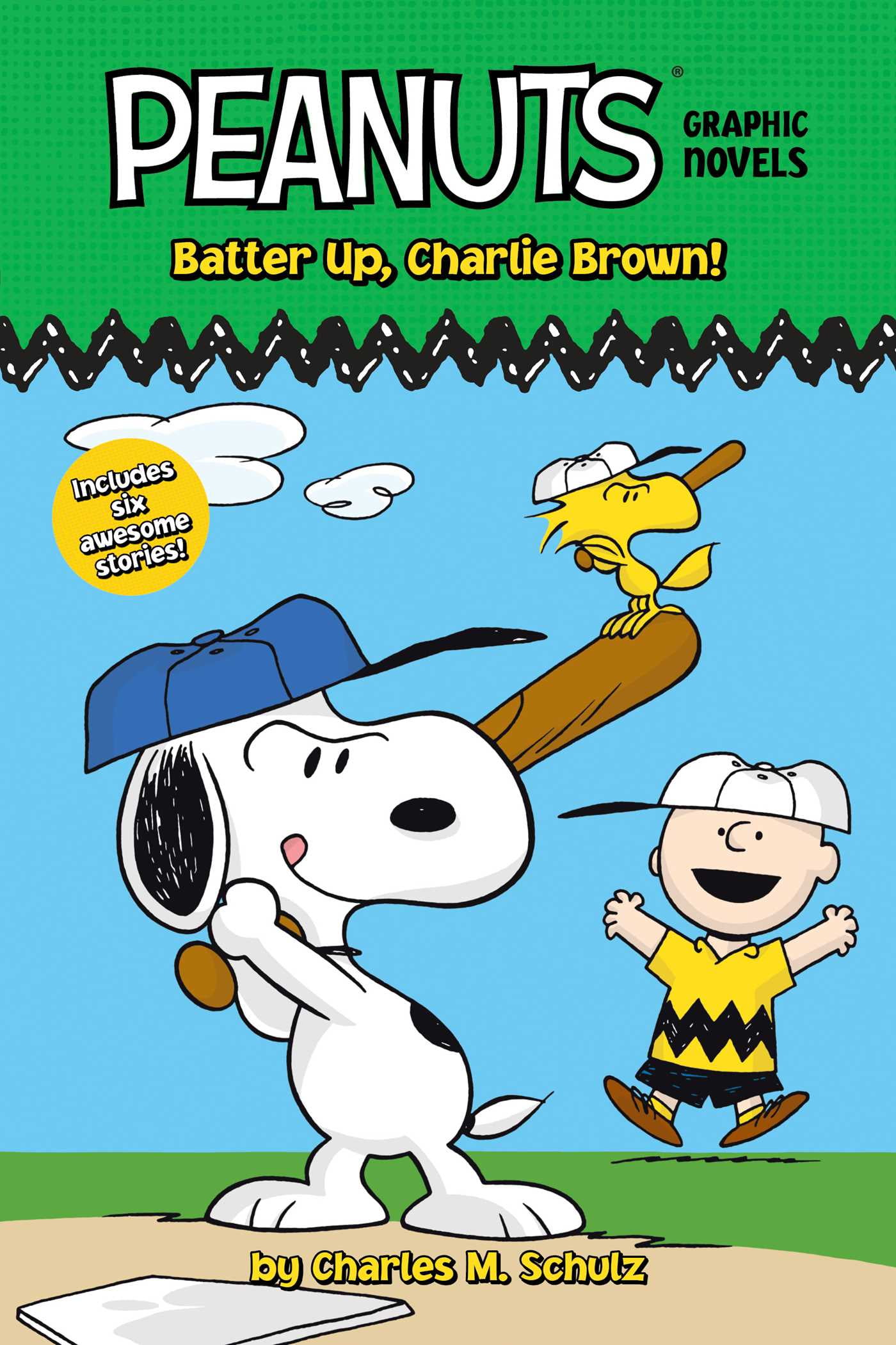 Peanuts: Batter Up, Charlie Brown! : Peanuts Graphic Novels (Paperback ...
