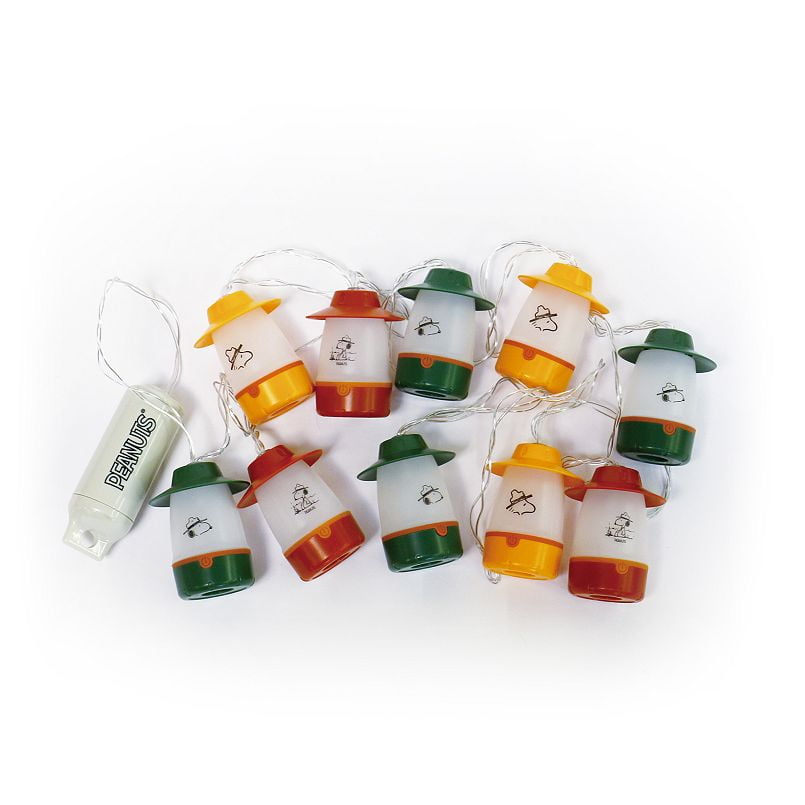 Peanuts Beagle Scout Collection Snoopy String Lights Set - Walmart.com