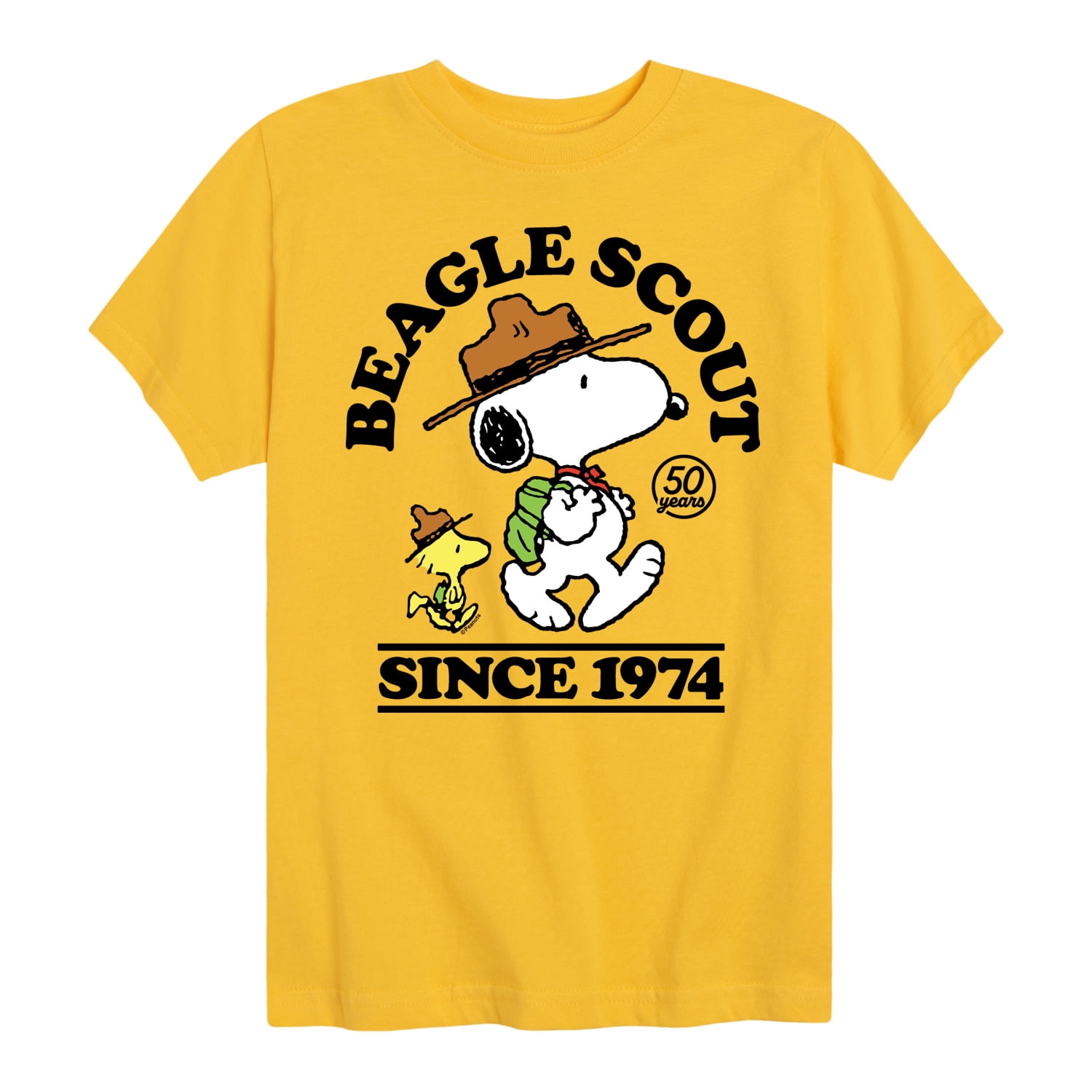 Peanuts - Beagle Scout Since 1974 - Toddler & Youth Short Sleeve ...