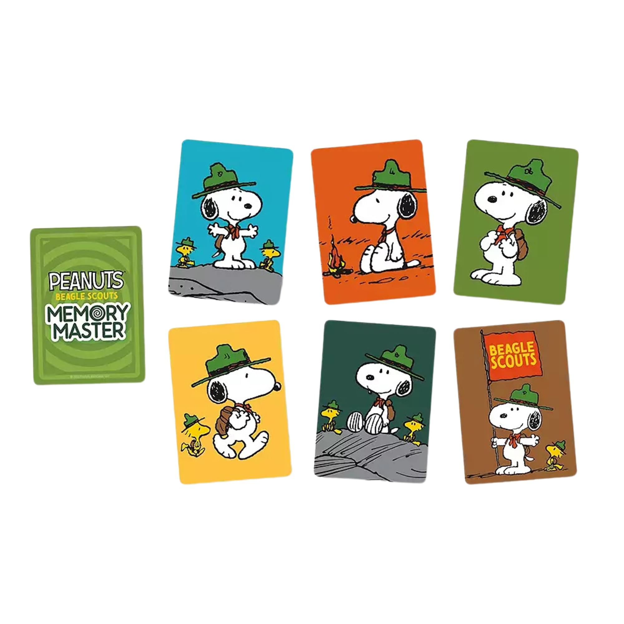 Peanuts Beagle Scouts Memory Master Card Game - Walmart.com