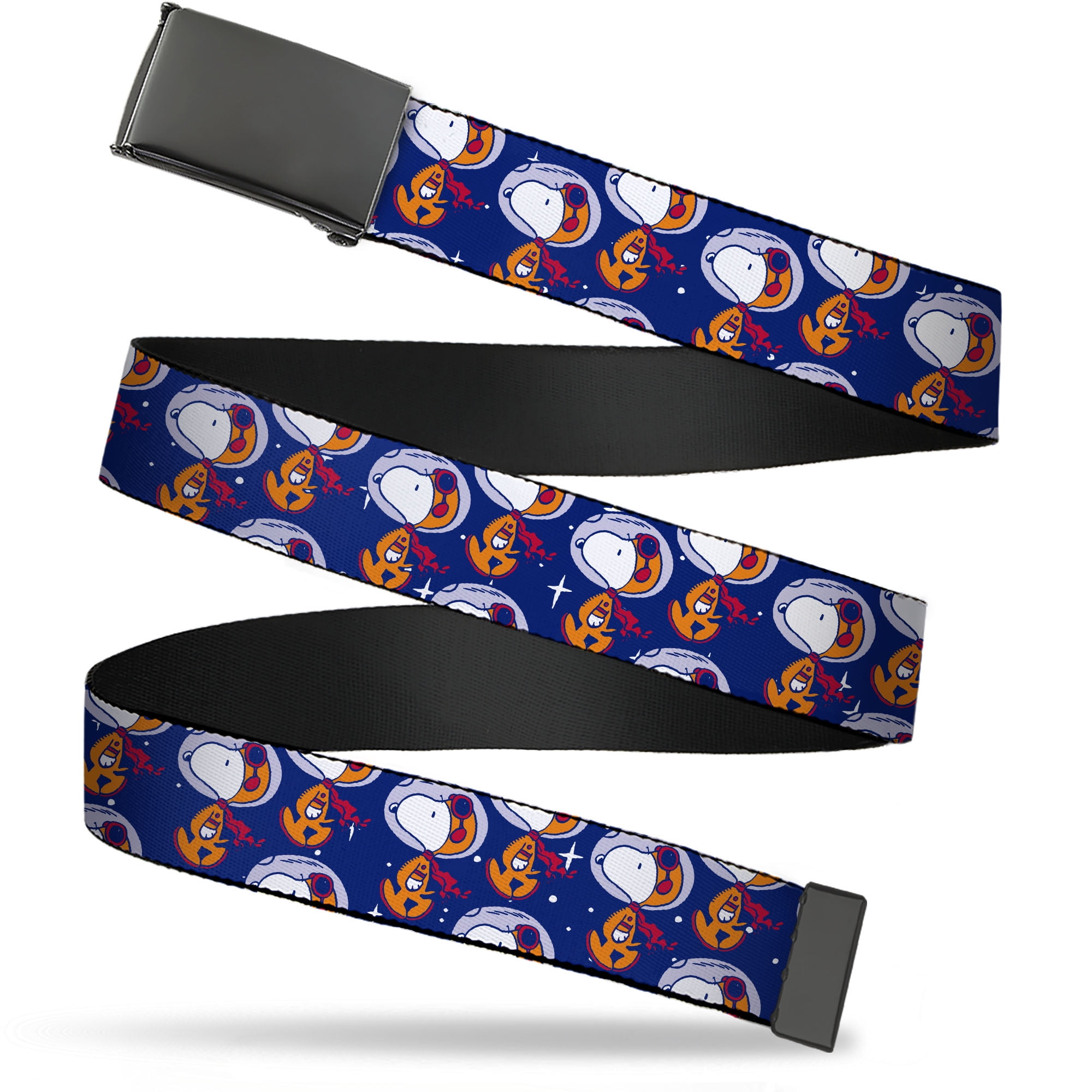 Peanuts Belt, Flip Web Belt Peanuts Astronaut Snoopy Walking Pose ...