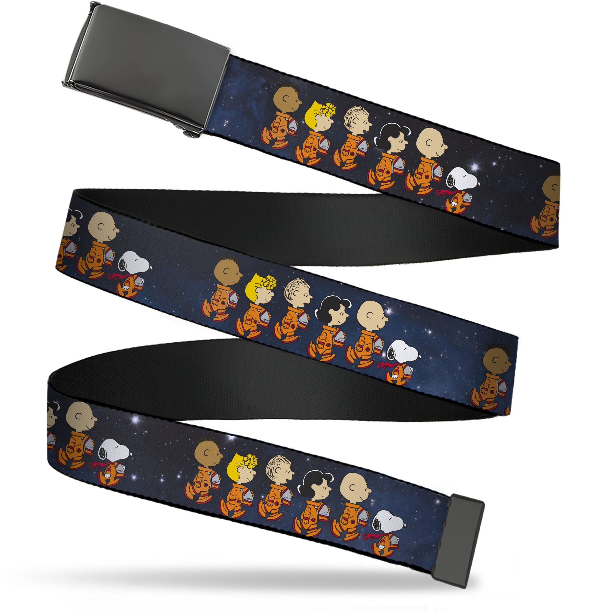 Peanuts Belt, Flip Web Belt Peanuts Gang Astronauts Space Walk Group ...