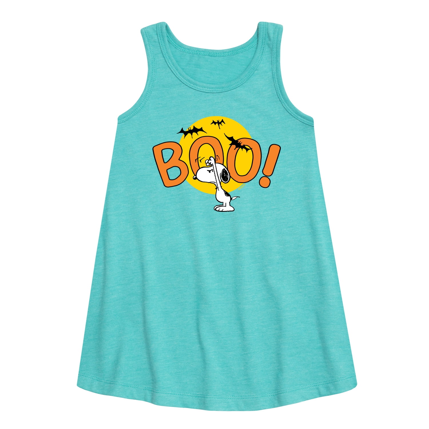 Peanuts - Boo Snoopy - Toddler and Youth Girls A-line Dress - Walmart.com