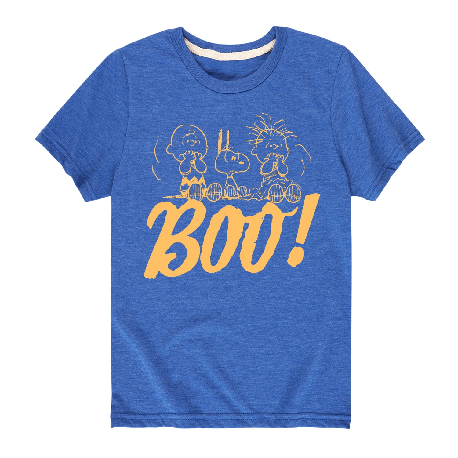 Peanuts - Boo - Toddler And Youth Short Sleeve Graphic T-Shirt ...